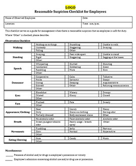 Reasonable Suspicion In The Workplace
